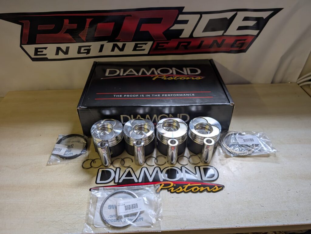 Diamond Piston Volkswagen TDI 2.0L Series 81mm Bore - Pro-Race Engineering